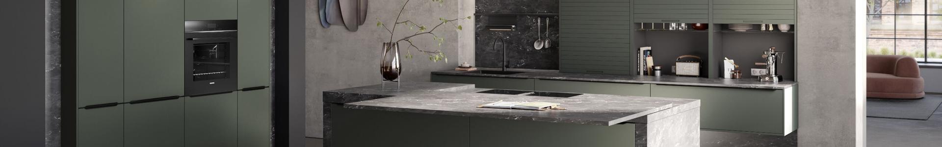 Modern Eclectic Luxury Showroom Kitchen | Häcker Kitchen